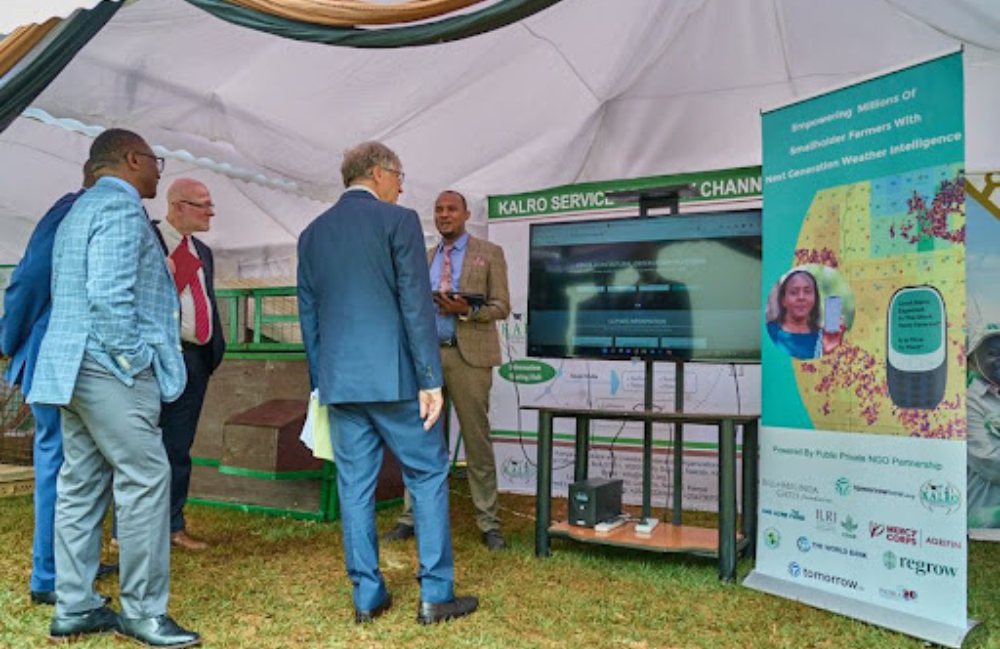 Bill Gates Learns About Tomorrownow, Kalro and Tomorrow.io Partnership ...